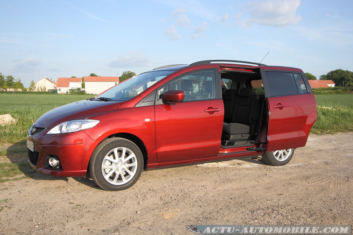 Essai Mazda 5 Elégance MZR-CD 110