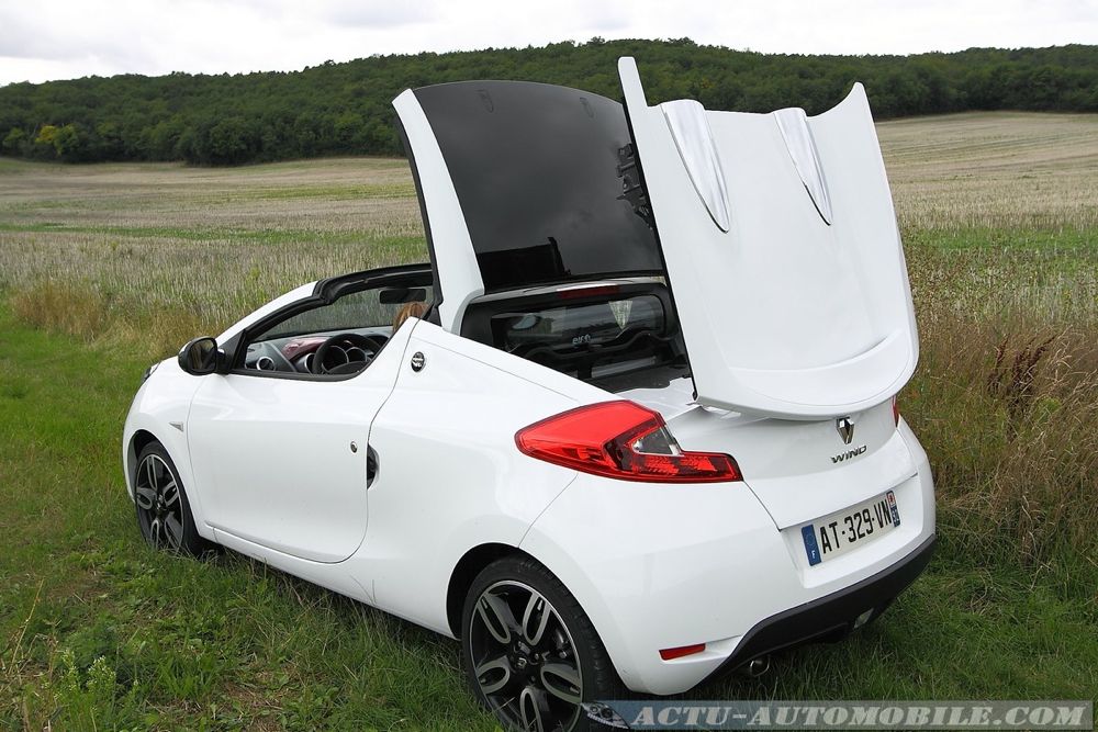 Essai Renault Wind Exception 1,6 l 133 : Une forte personnalité
