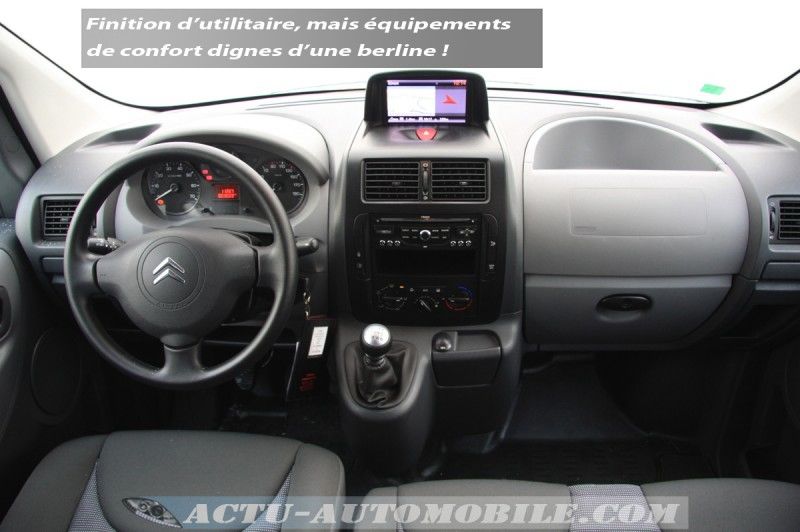 Essai Citroën Jumpy 2.0 HDI 160 fourgon tôlé club L1H1