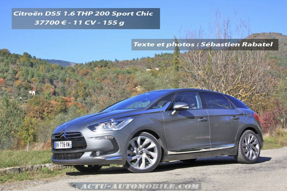 Essai Citroën DS5 THP 200 & Hybrid4