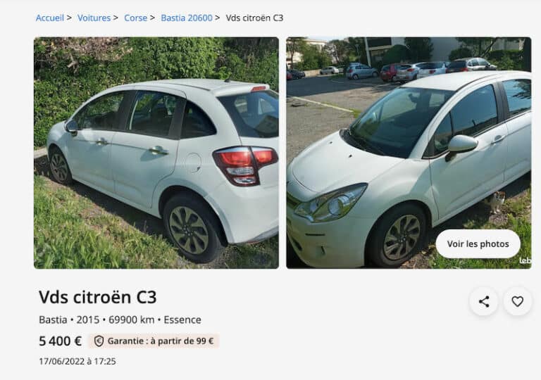 Voiture 5000 Euros Occasion