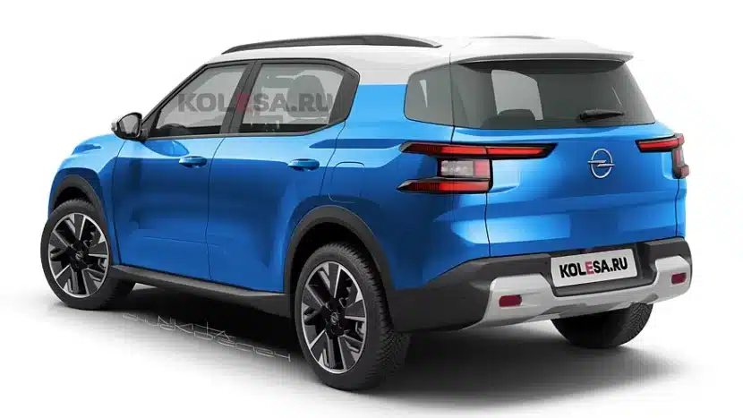 Nouvel Opel Frontera : voici les premières images