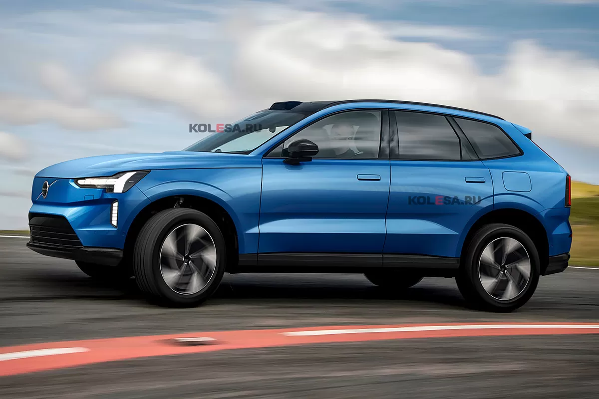 Le futur Volvo EX60 électrique se profile déjà...pour 2026