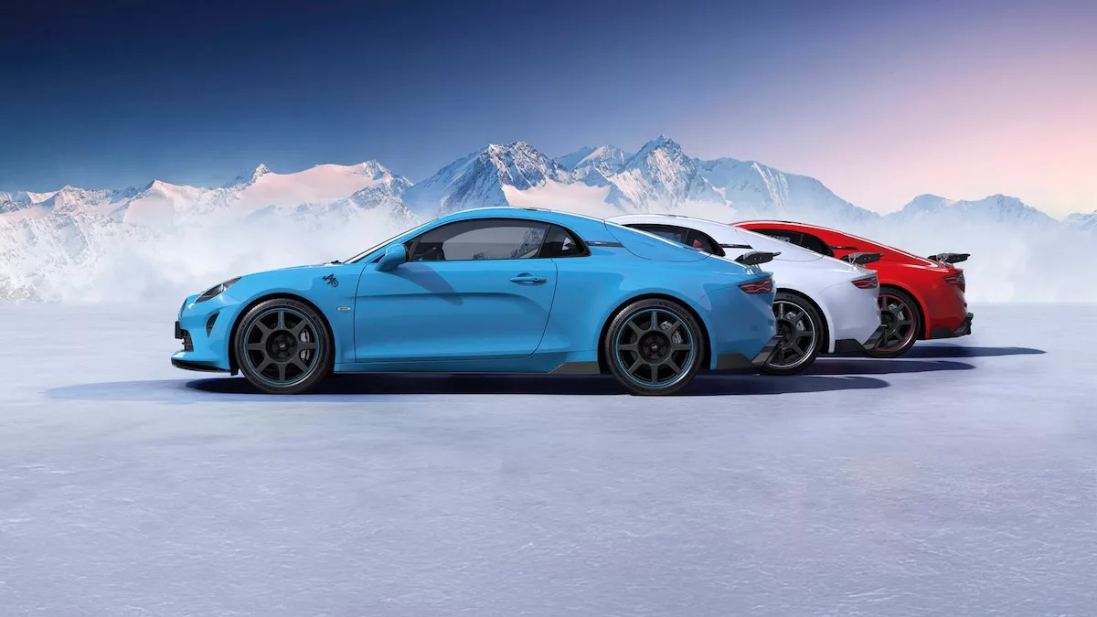 Nouvelle gamme pour la berlinette Alpine avec les A110 R 70 et GTS