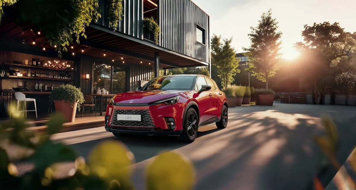 Lexus LBX Vibrant Edition : le petit SUV premium se la joue exclusif